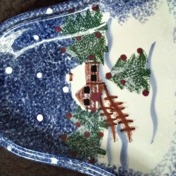 Emil's | Dining | Small Bell Shaped Serving Plate Holiday Christmas ...